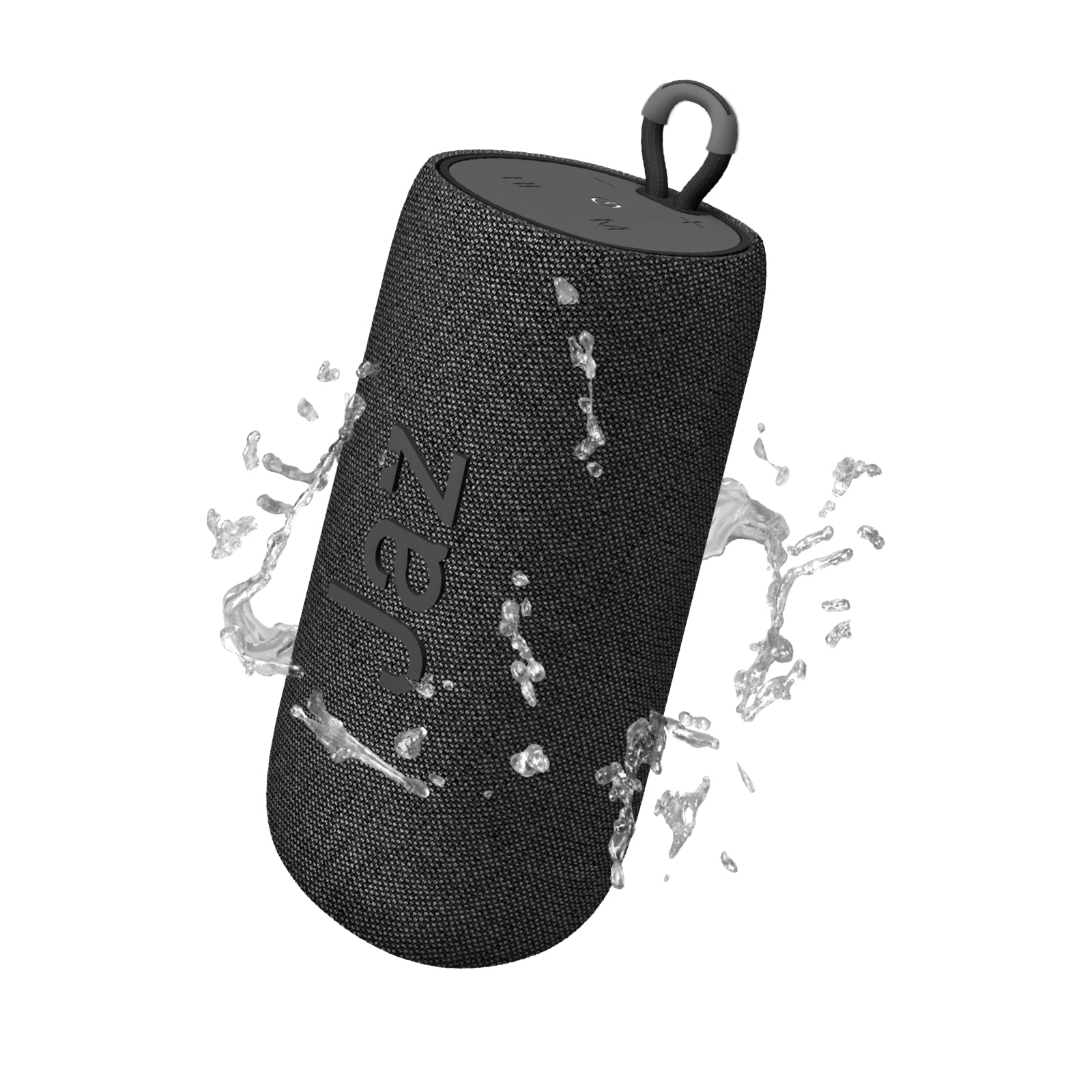 TWS water-resistant wireless speaker with carrying strap | JAZ